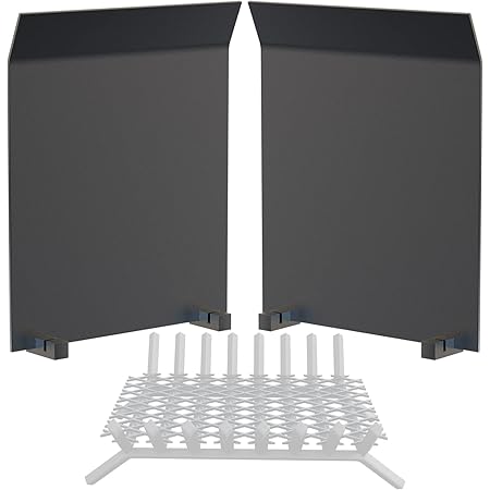 Amazon.com: Mxclimate Adjustable Fireback with Support Legs, Heavy Duty ...