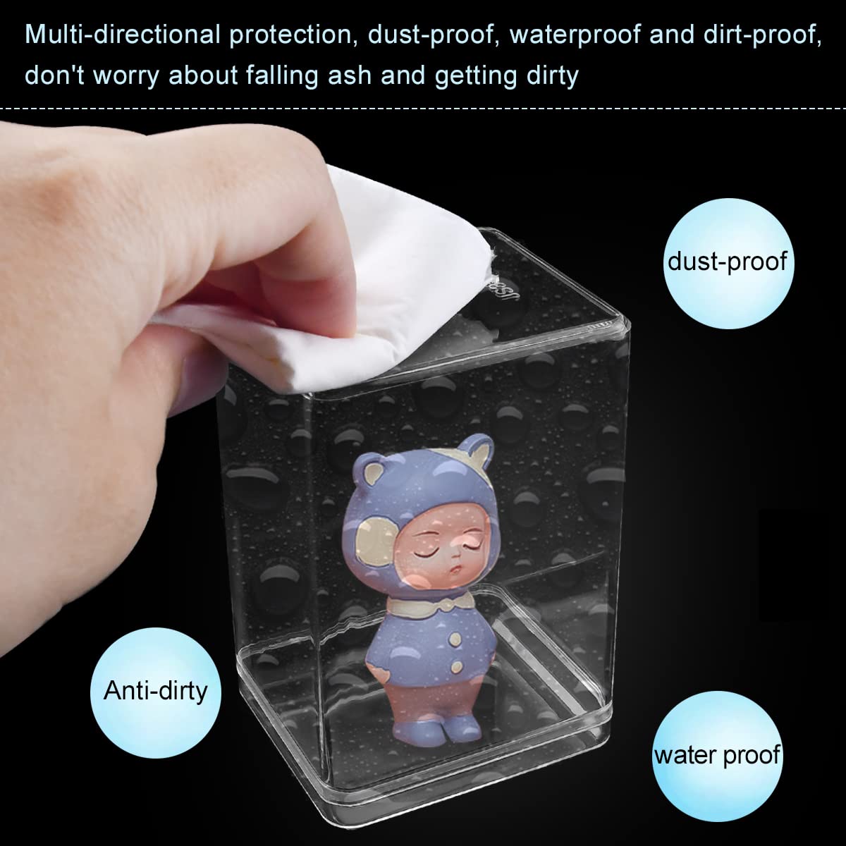 Snapklik.com : Enenes Figures Display Case, 12 Pack Single Display Case ...