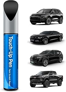 Amazon.com: RSACET GBA/WA8555/WA848 Black Touch Up Paint Compatible with Chevrolet GMC Buick ...