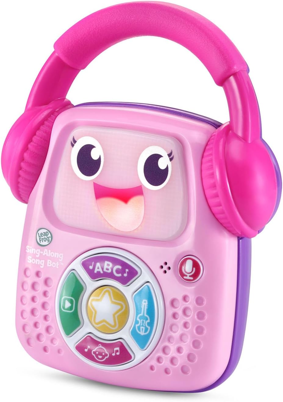 Amazon.com: LeapFrog Sing-Along Song Bot, Pink : Toys & Games
