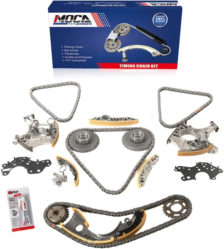 Amazon.com: MOCA Engine Timing Chain Kit for 2005-2008 for Audi A4 A6 ...
