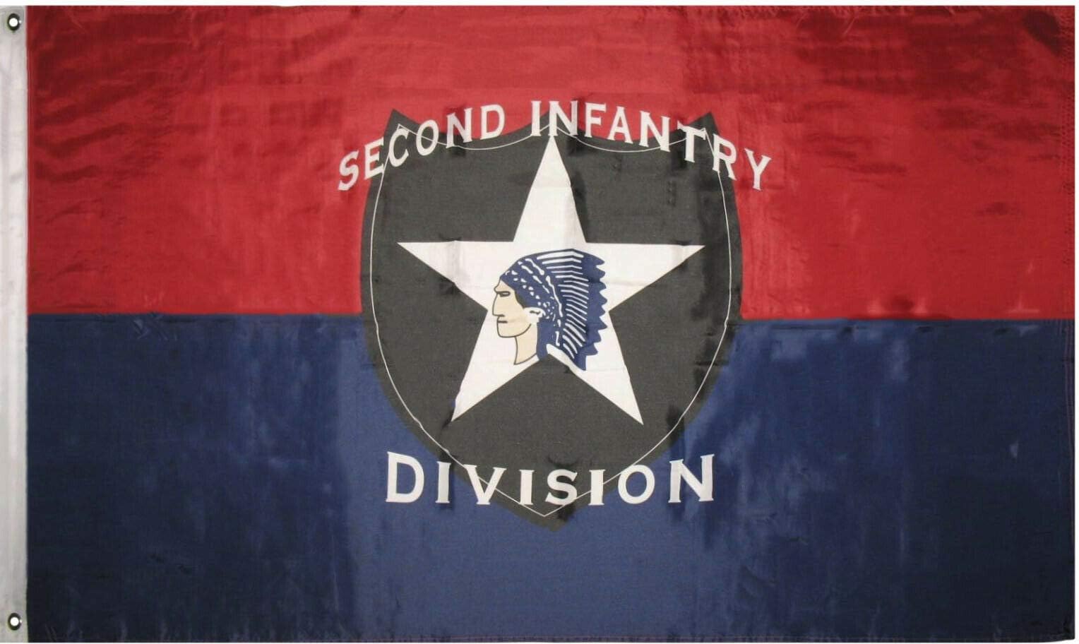 Amazon.com : Trade Winds 3x5 Second Infantry Division US Army 2nd Flag ...