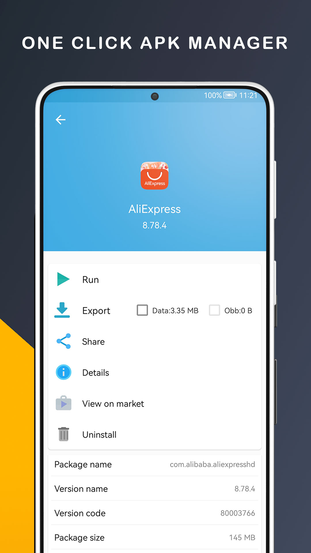 Apk Extractor & Manager - App on Amazon Appstore