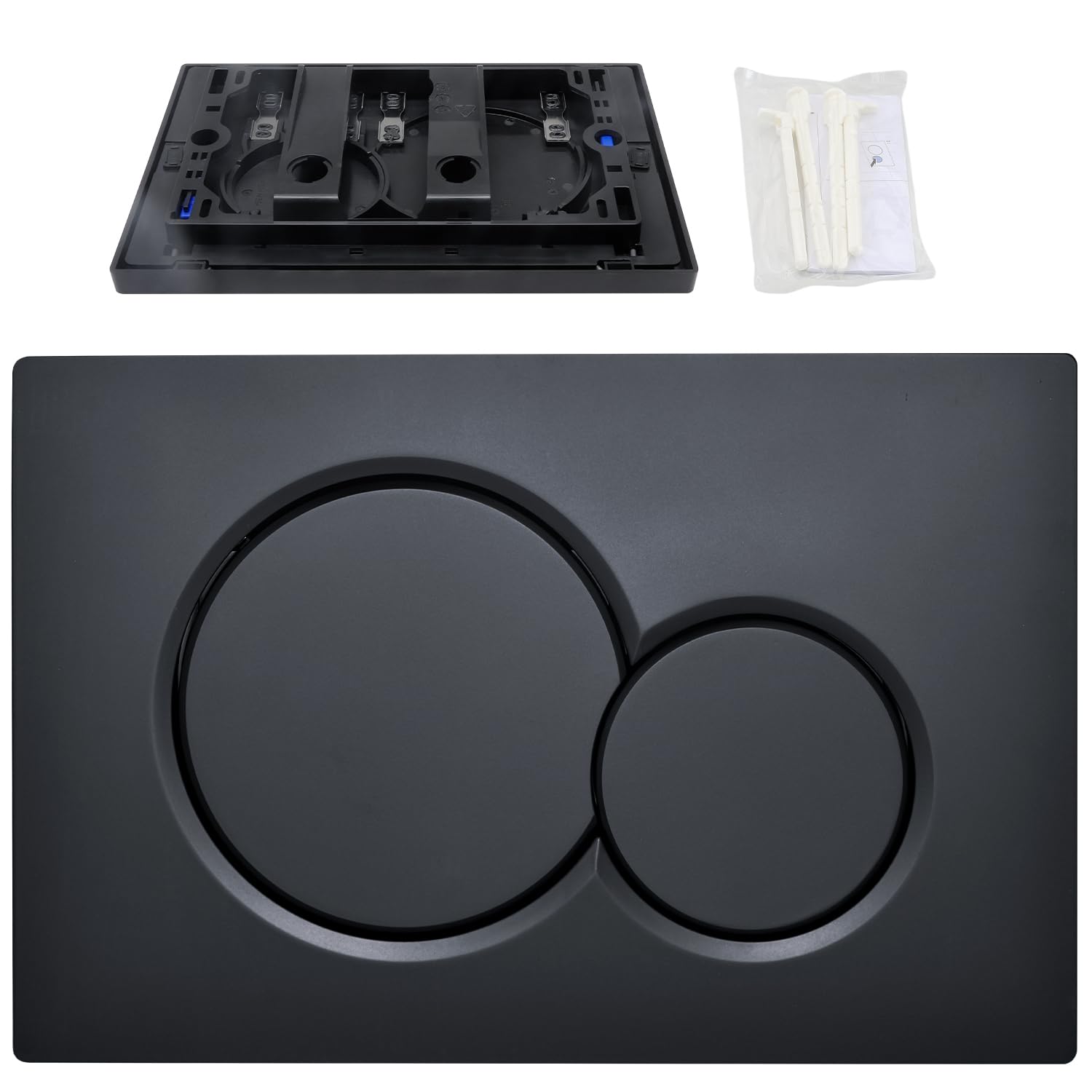 PureHaven Dual Flush Actuator Plate for Wall Hung Toilet tank ...