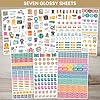 Amazon.com: bloom daily planners Student Planner Stickers - 8 Sheets ...