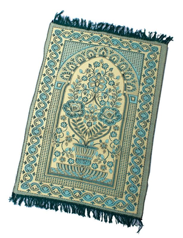 Buy ADIRNY Cotton Prayer Mat 44x28 inch Musalla Janamaz for Namaz ...