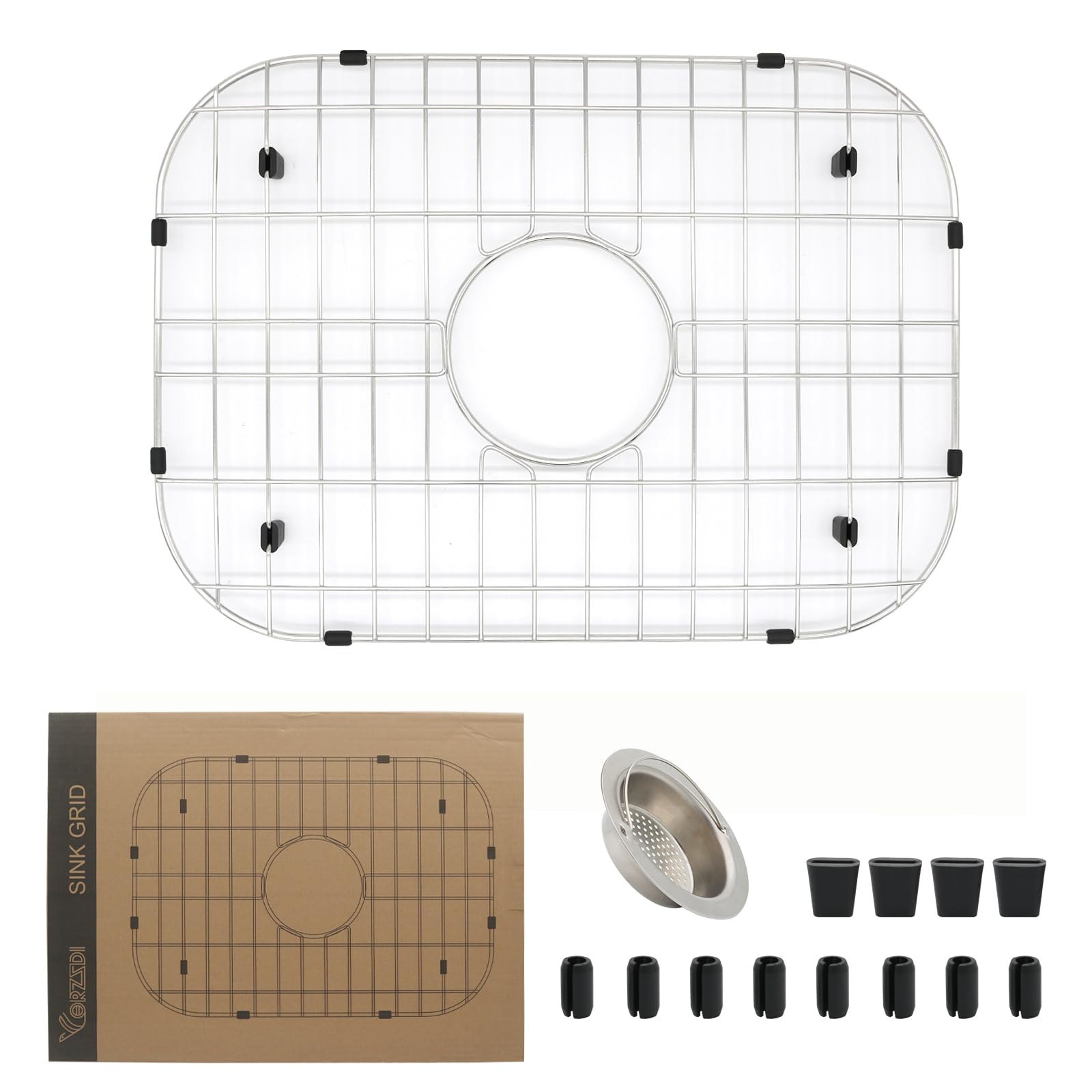 Amazon.com - YORZSDI Kitchen Sink Grid, 18-7/8" x 13-3/4" Sink ...