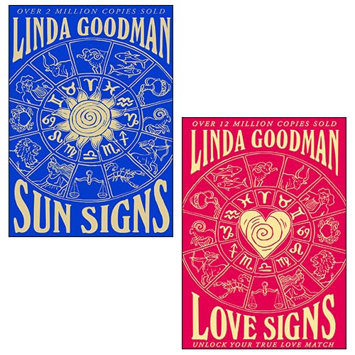 Linda Goodman 2 Books Collection Set(Sun Signs: The Secret Codes of the ...