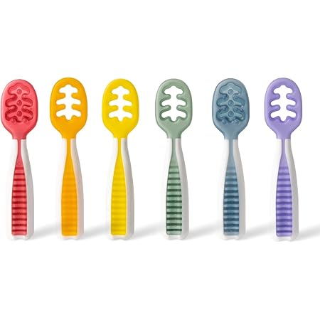 Amazon.com: NumNum Baby Spoons Set, Pre-Spoon GOOtensils for Kids Aged ...
