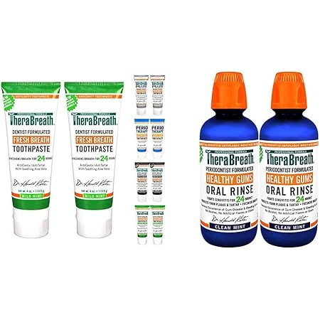 Amazon.com : TheraBreath Fresh Breath Dentist Formulated 24-Hour ...
