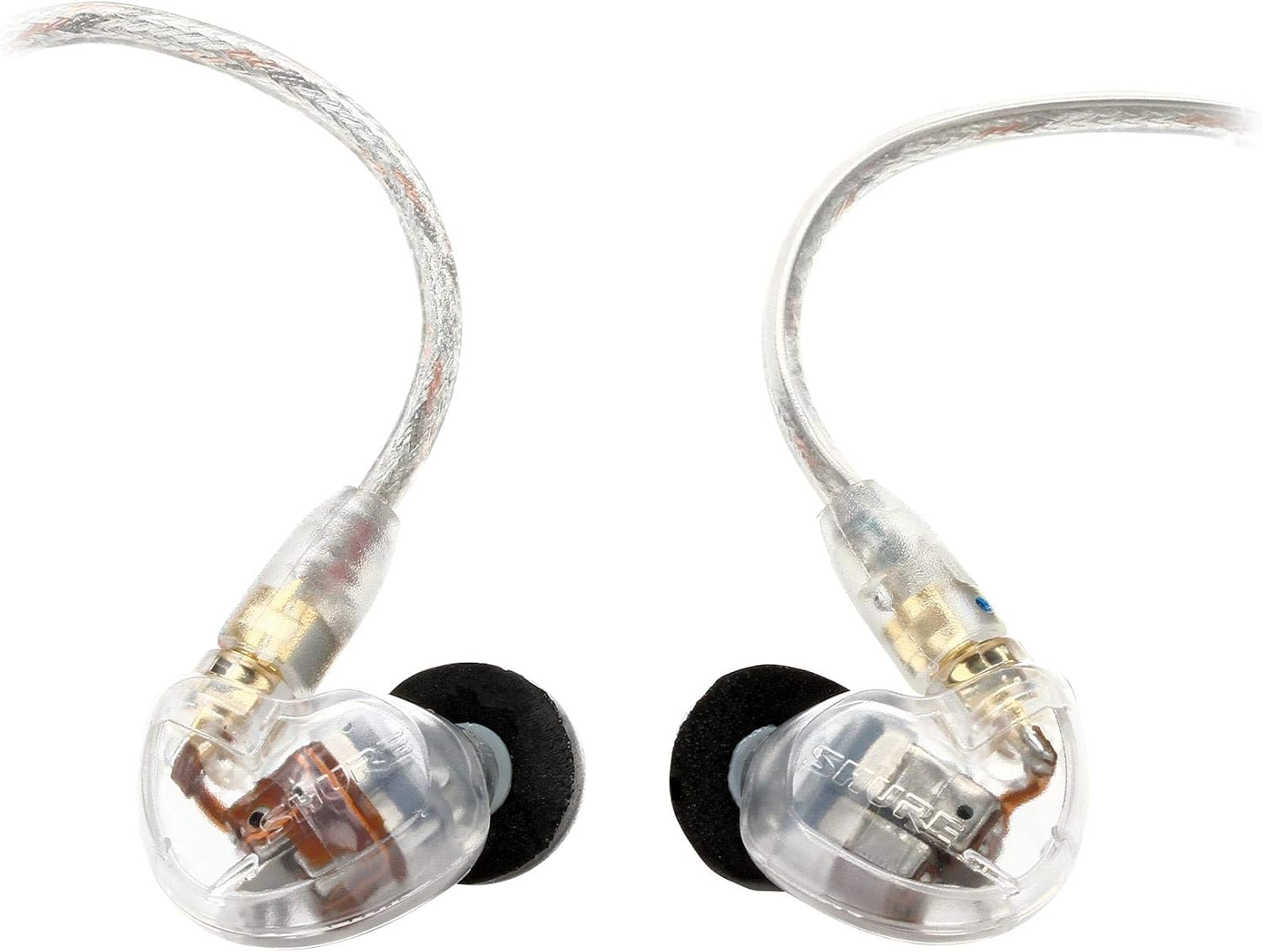 Amazon.com: Shure SE535-CL Professional Sound Isolating Earphones, High ...