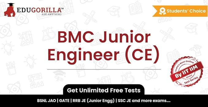 BMC Junior Engineer (CE) Mock Test 2020 | Unlimited Online Test Series ...
