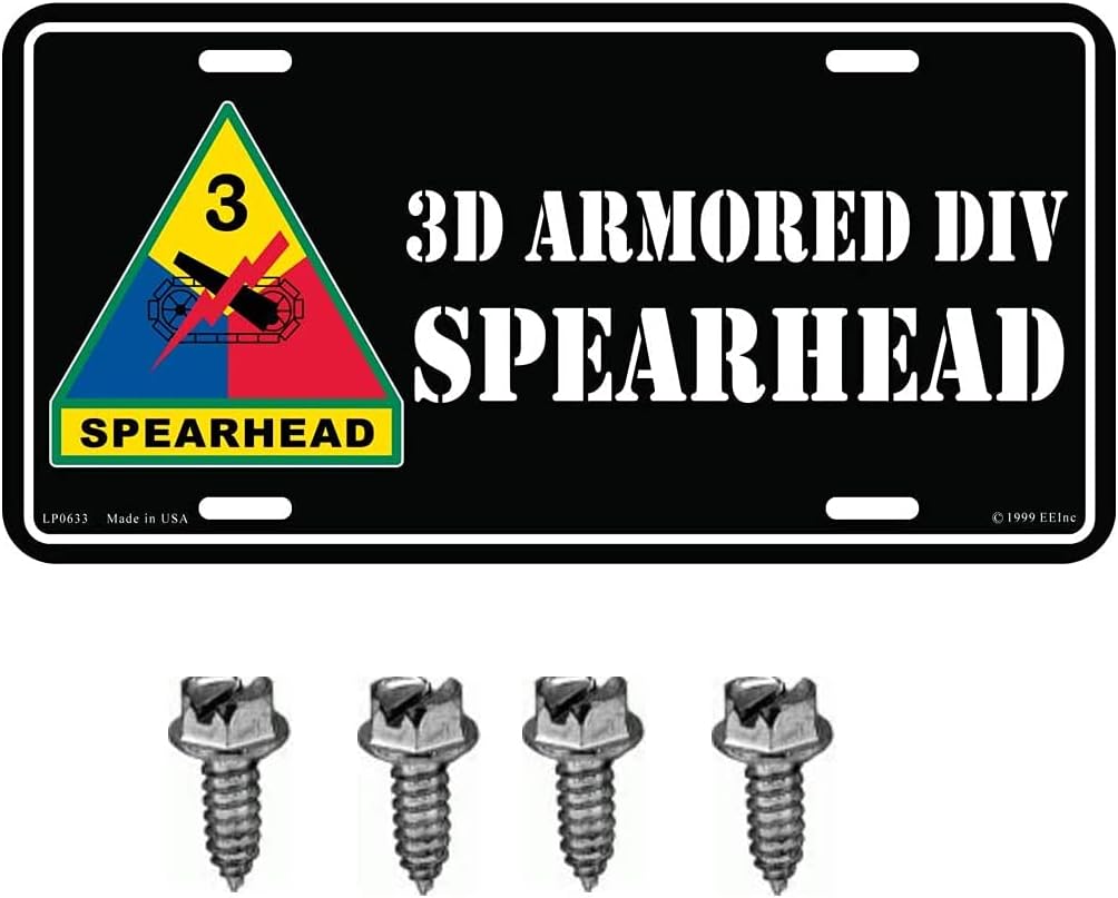 Amazon.com: United States Army 3D Armored Div Spearhead Automobile ...