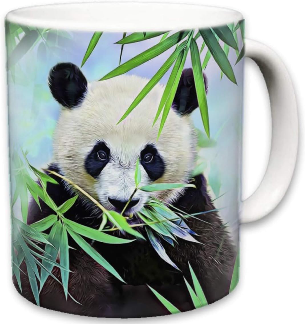 Amazon.com: Sweet Gisele Panda Mug | Cute Animal Ceramic Travel Mugs ...