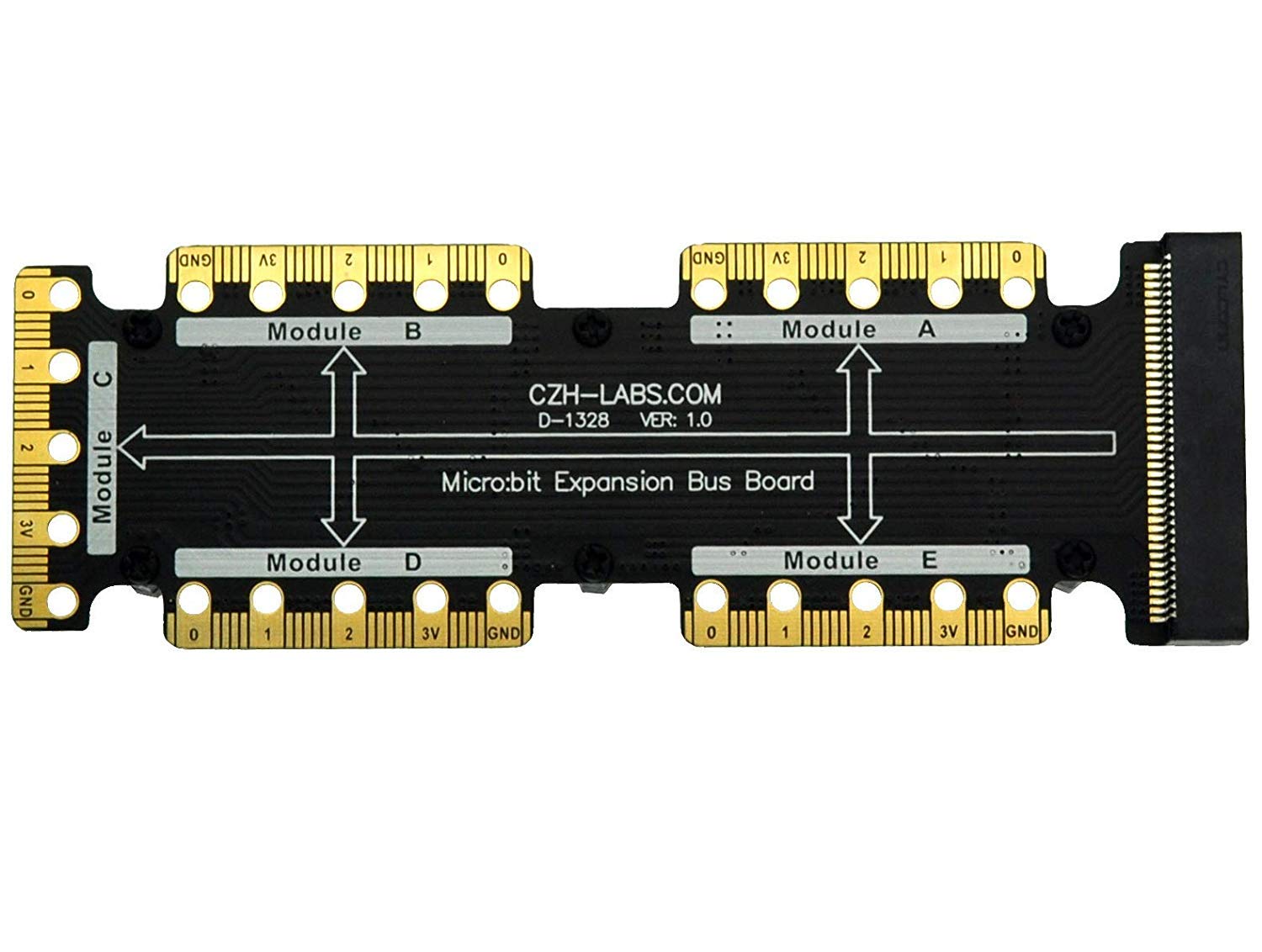 Amazon.com: Expansion Bus Board for BBC Micro:bit, Microbit Buss Board ...