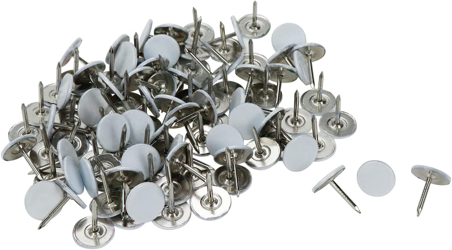 Woogim Upholstery Tacks,100 PCS Sofa Thumb Tacks Furniture Tacks Nails ...