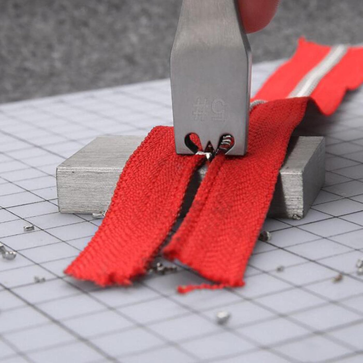 CALANDIS Heavy Duty Zipper Tooth Remover Cutter Zipper Gear Removing ...