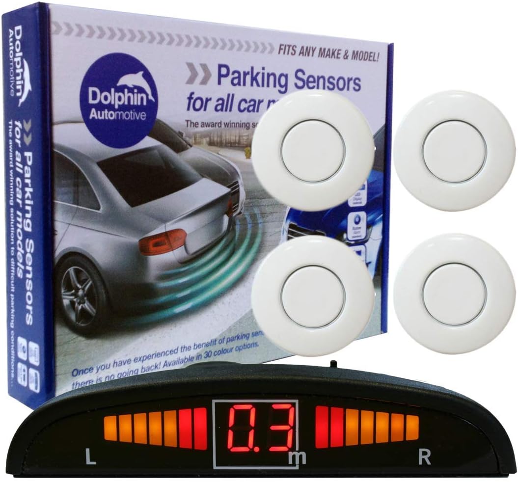 COCAR Car Auto Vehicle Reverse Backup System with 4 Parking Sensors ...