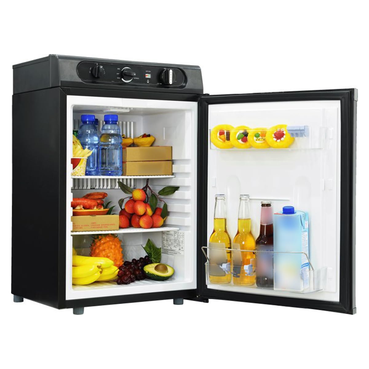 Smad Gas Fridge, 3 Way Caravan Fridge, Lpg Camping Fridge for Campervan ...