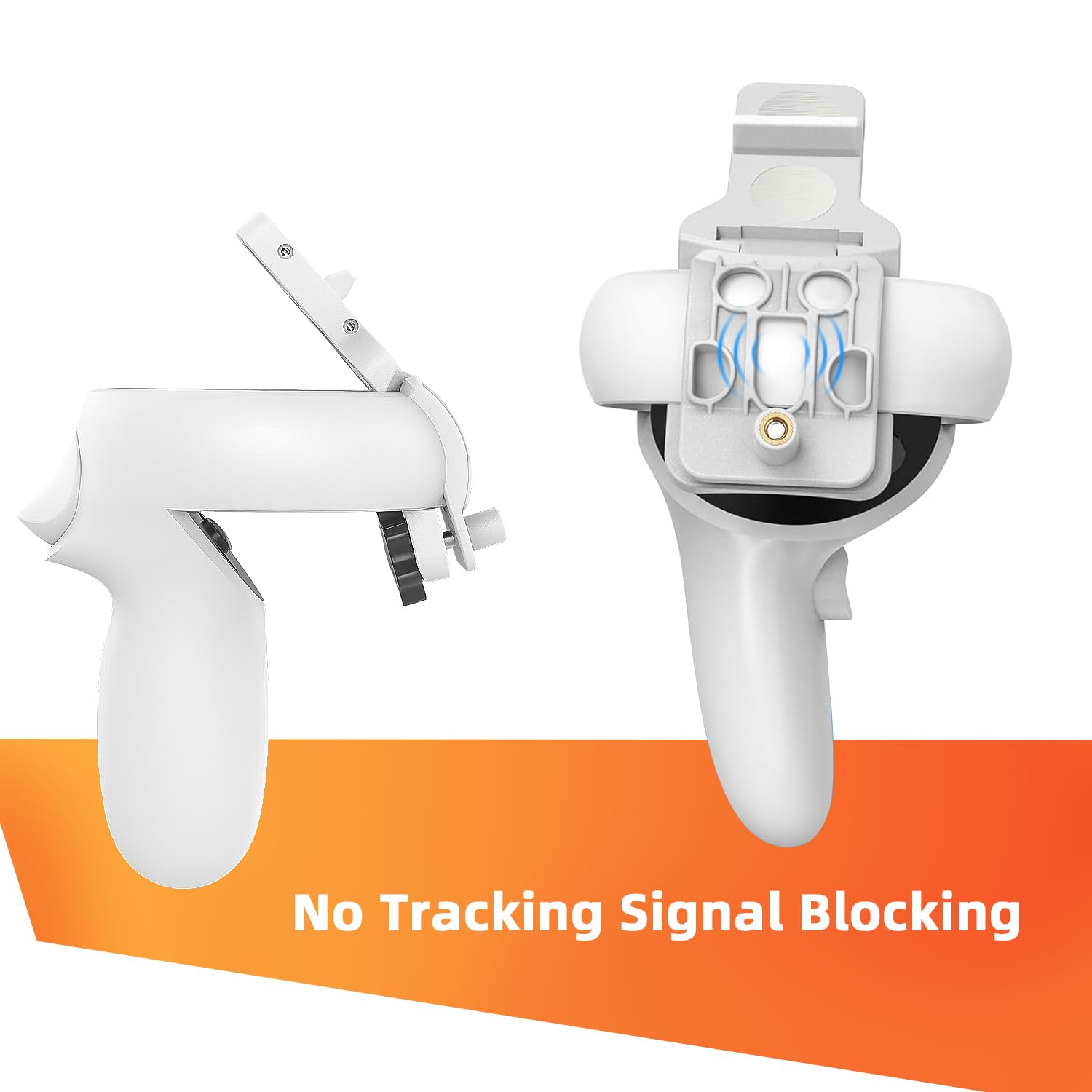 Tyasoleil VR Handle Accessories for Meta Quest 2 & 3,Humanized Weighted ...