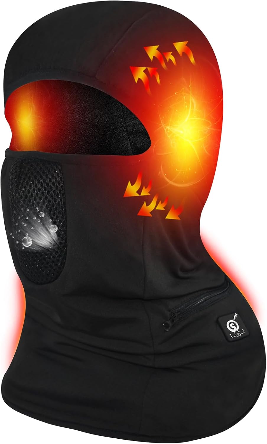 Amazon.com: day wolf Heated Ski Mask for Men Women Kids Winter ...