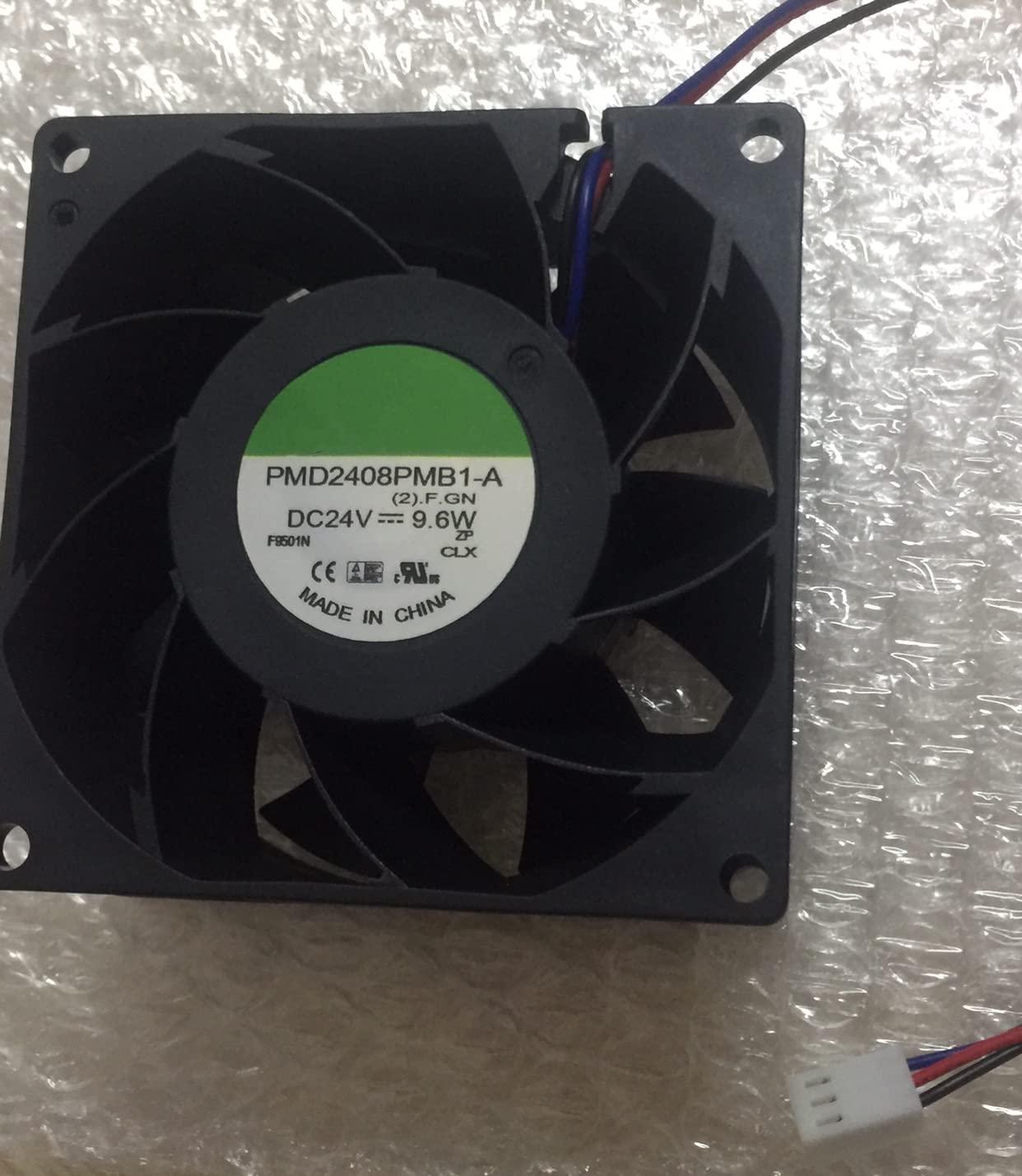Amazon.com: PMD2408PMB1-A DC24V 9.6W 8038 3-Wire 80x80x38mm 8cm ...