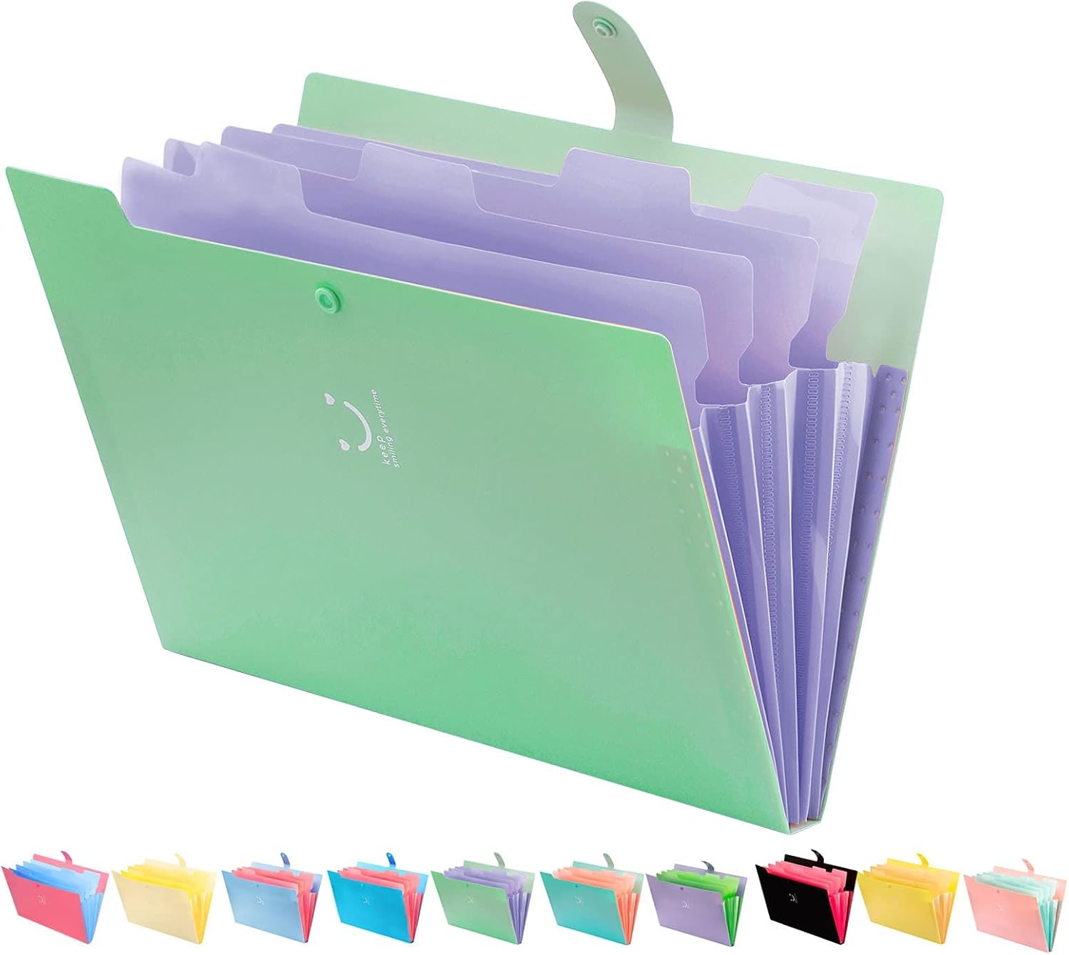 Amazon Brand File A4 Expanding Folder Expandable Folder, Xincuno File 5 ...