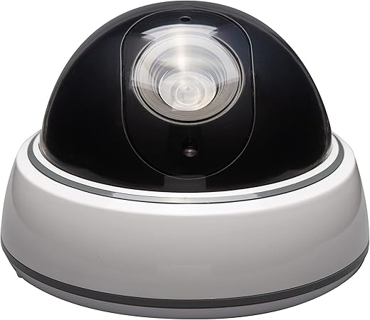 SABRE Wireless Outdoor Fake Security Dome Surveillance Camera with ...