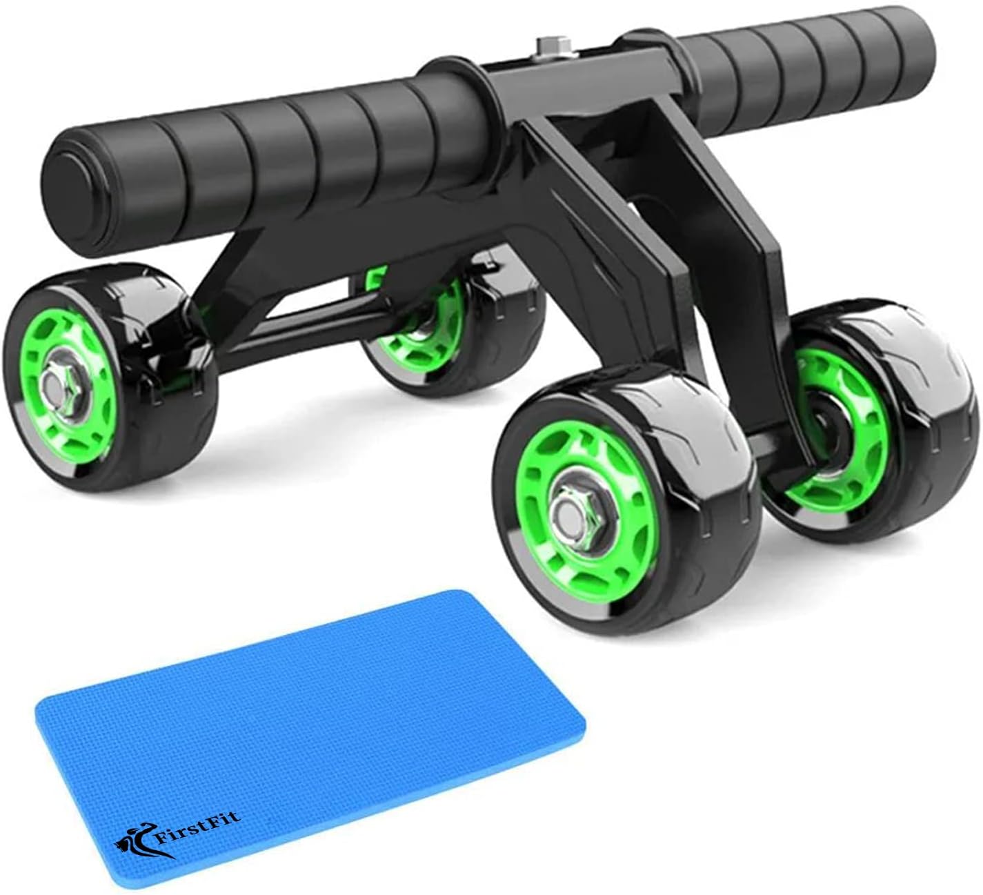 Dr Trust USA Ab Wheel Roller with Knee Mat for Men & Women Abs ...