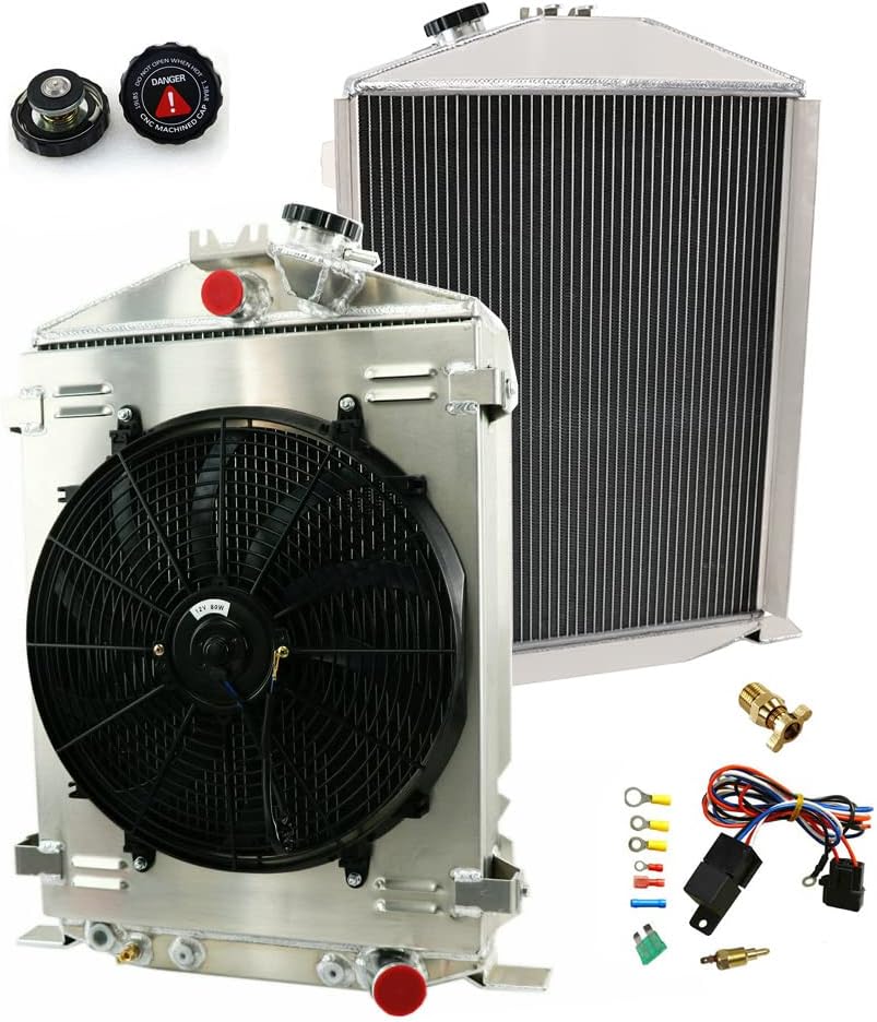 Amazon.com: OzCoolingParts 32 Ford Model Series Radiator Fan Shroud Kit ...