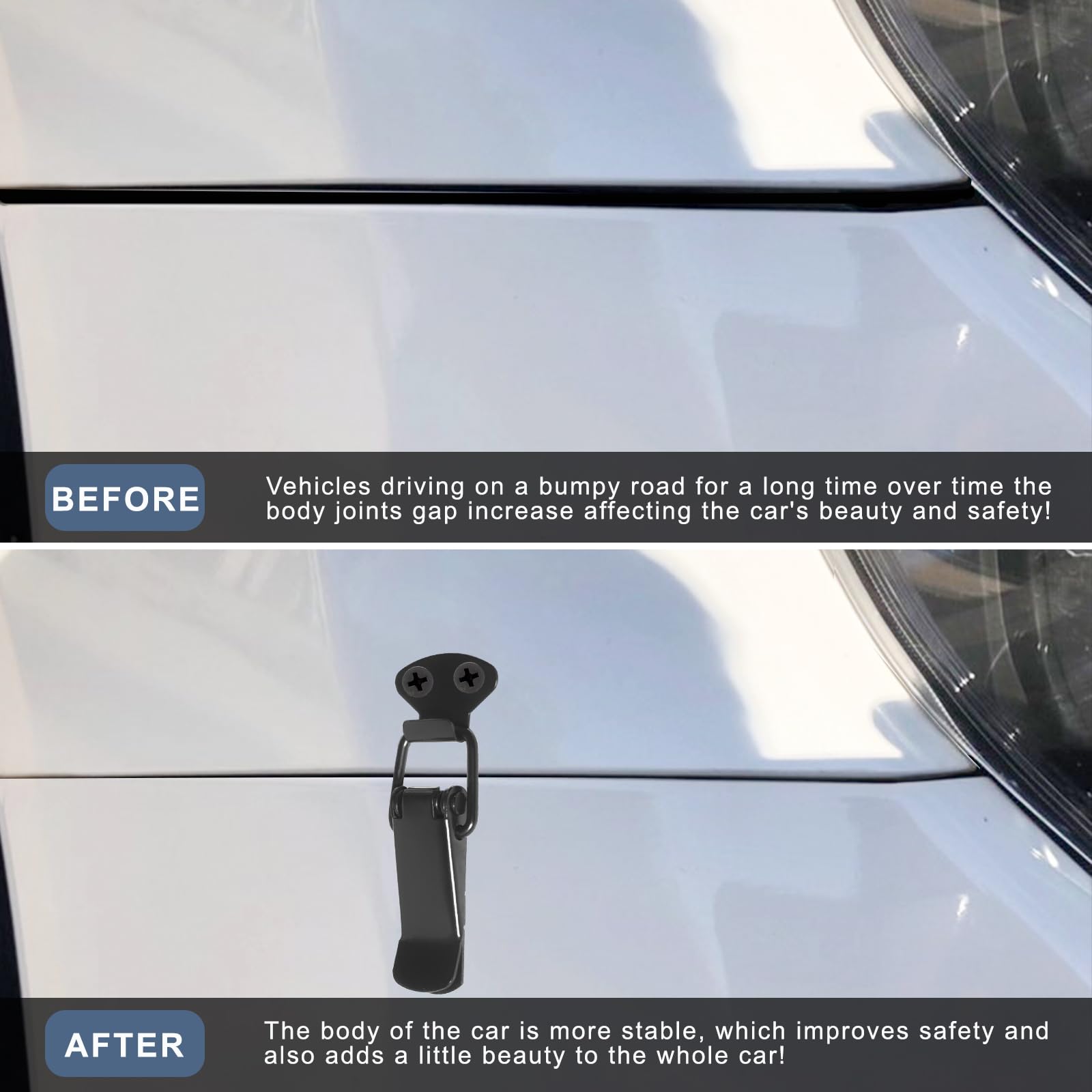 Snapklik.com : Bumper Trunk Quick Release Front Rear Bumper ...