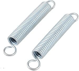 Amazon.com: Pangyoo PYouo-Spring, 2Pcs, Silver Tone Tension Coil ...