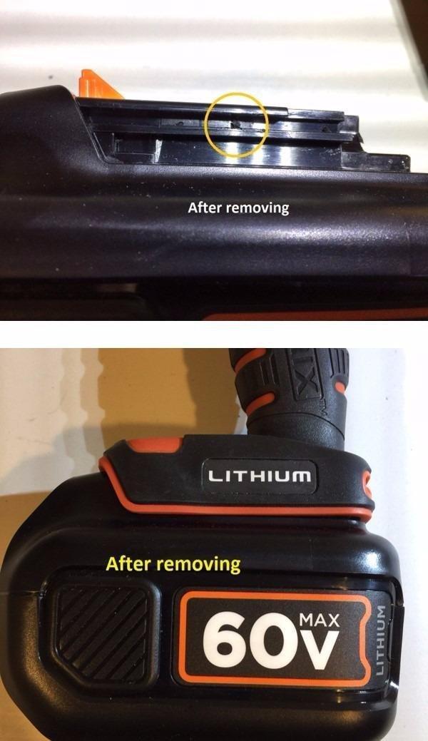 Amazon.com: BLACK+DECKER 60V MAX Battery, Lithium Ion, 1.5-Ah (LBX1560 ...