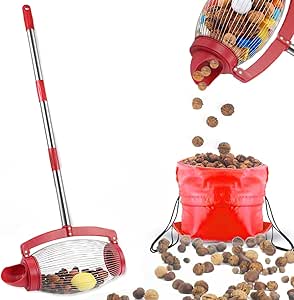 Amazon.com : Nut Gatherer, Walnut Picker Upper Roller, Pinecone Picker ...