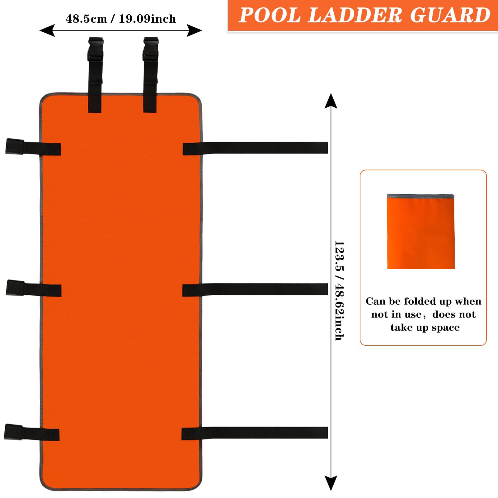 Bunk Bed Ladder Cover TOHONFOO Guard 18.7 X 48.4in, Cover To Prevent ...