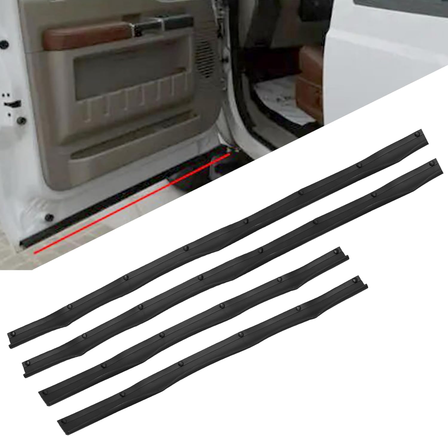 Amazon.com: Lower Door Weatherstrip Seal Trim Rubber F81Z-2520758-AA ...