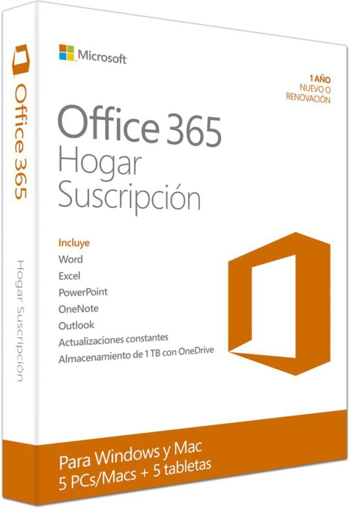 Amazon.com: Microsoft Office 365 Home | 1-year subscription, 5 users ...