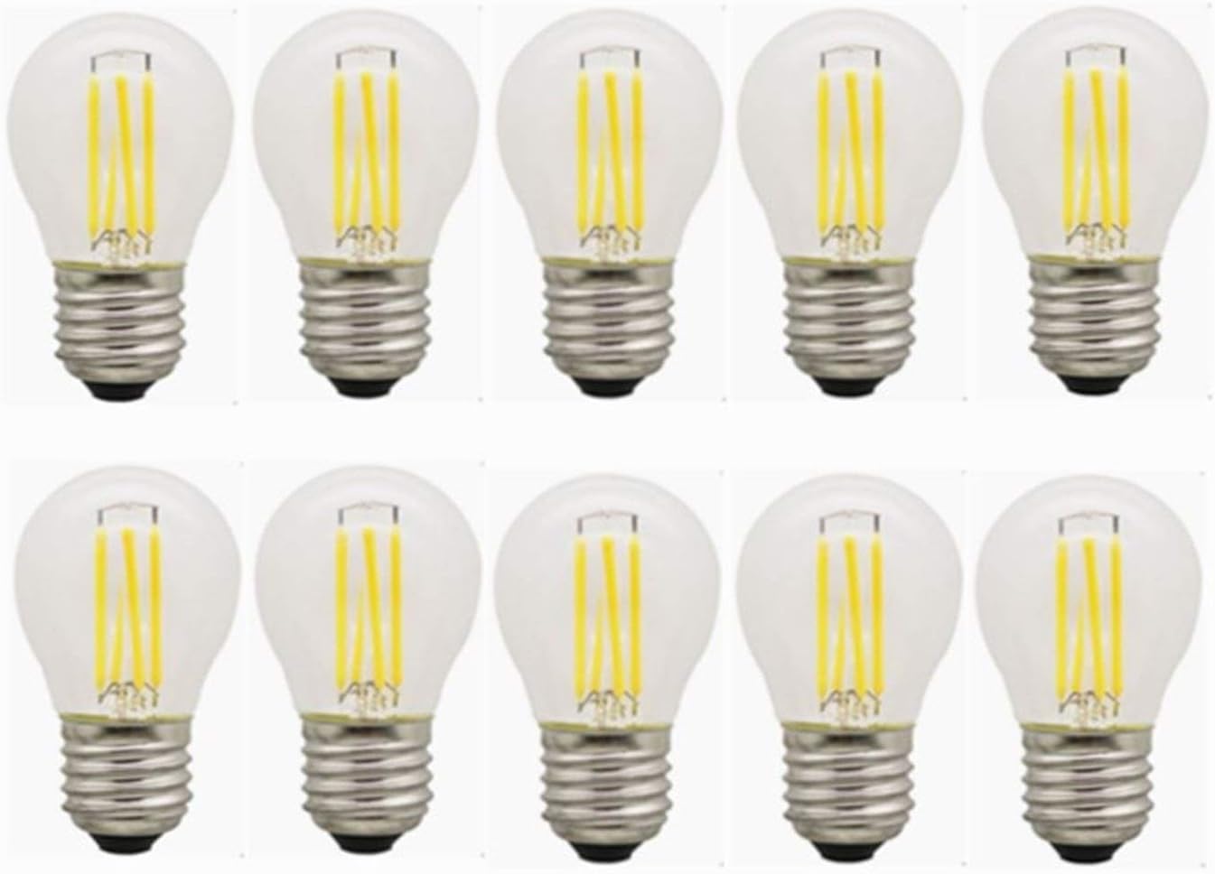Welsun 12V LED Edison Bulb E27 G45 24V 36V, Safe Low Voltage AC/DC 12 ...
