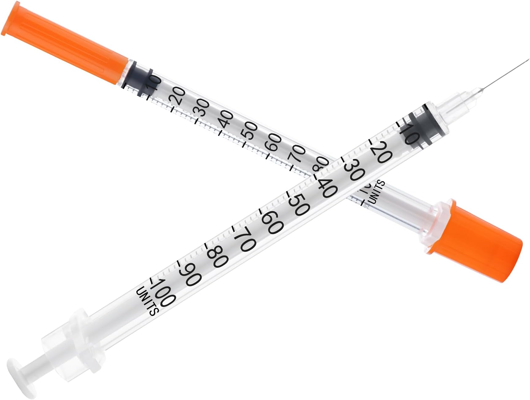 Amazon.com: 1ml Syringe with Needle, 20 Pack 1cc 27G 1/2Inch (13mm ...