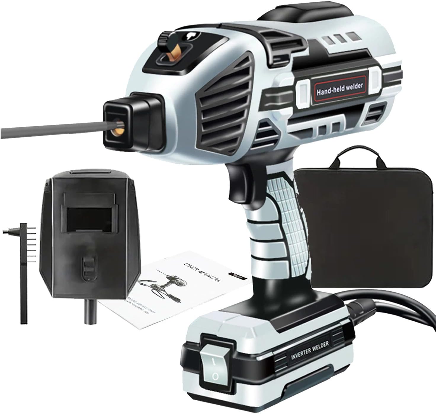 Amazon.com: Handheld Welding Machine, Portable ARC Welder Upgraded ...