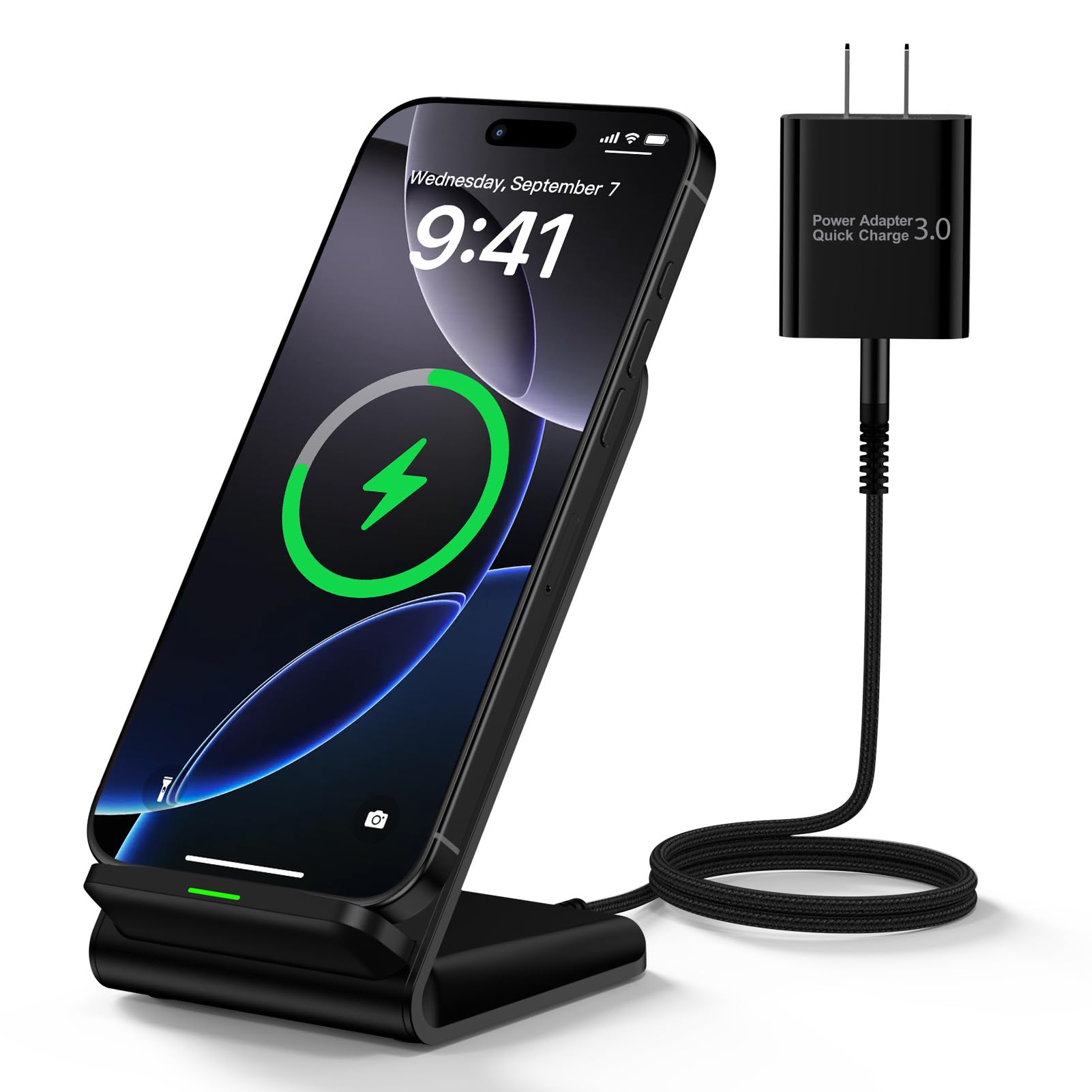 Snapklik.com : For Samsung S25 S24 Fast Wireless Charger Stand,15W ...