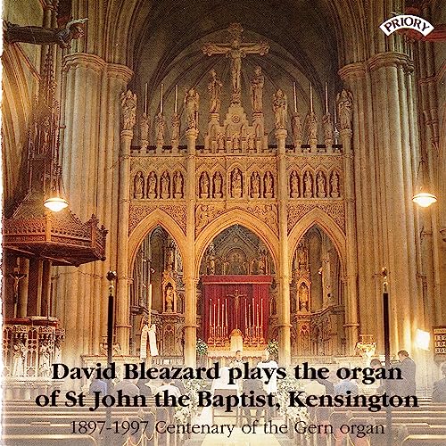 Amazon.com: Organ Music from St. John the Baptist : David Bleazard ...
