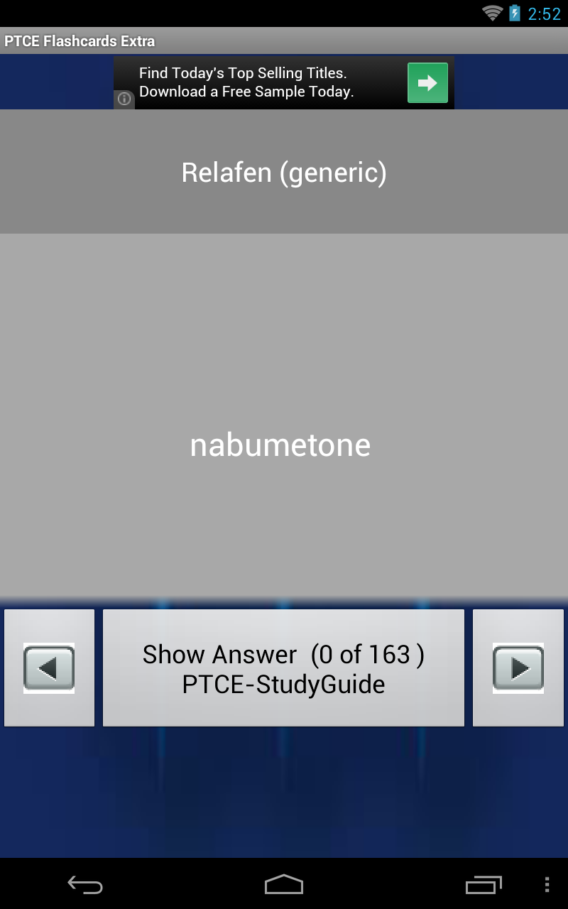 PTCE Flashcards Extra - App on Amazon Appstore