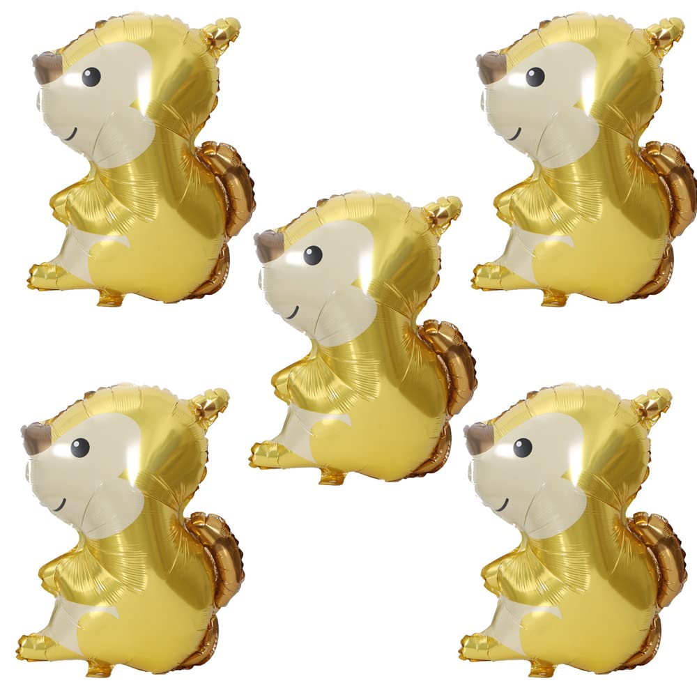 Amazon.com: HORUIUS Squirrel Balloons Squirrel Shaped Foil Mylar ...