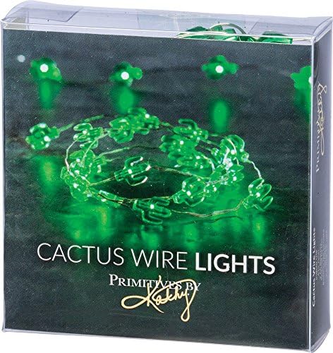 Amazon.com: Primitives by Kathy Battery Operated Miniature Cactus ...