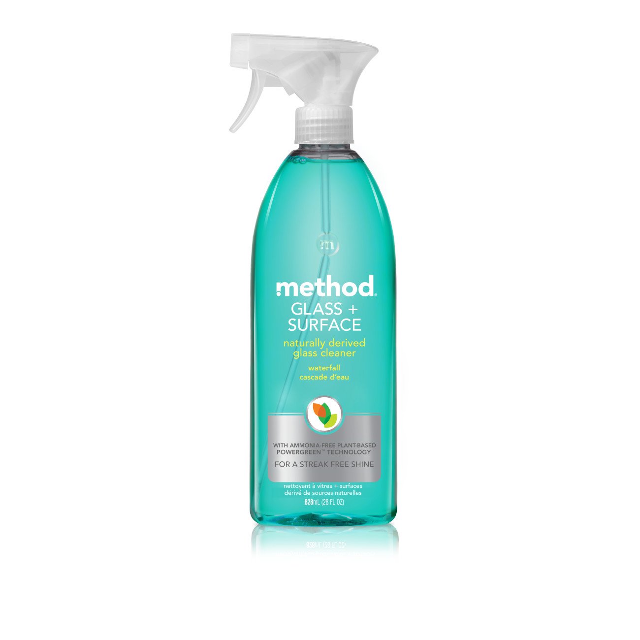 Amazon.com: Method Glass Cleaner + Surface Cleaner, Waterfall, 28 Ounce ...