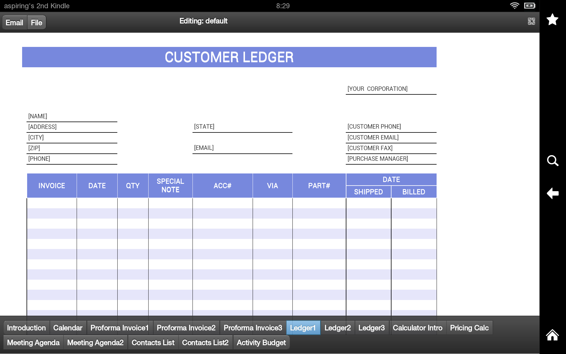 Proforma Invoice - App on the Amazon Appstore