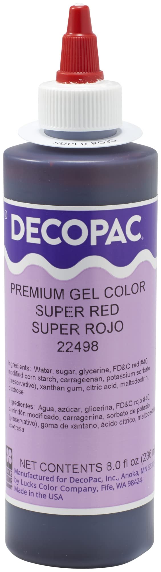Snapklik.com : DecoPac Premium Gel Food Coloring Super Red Food ...