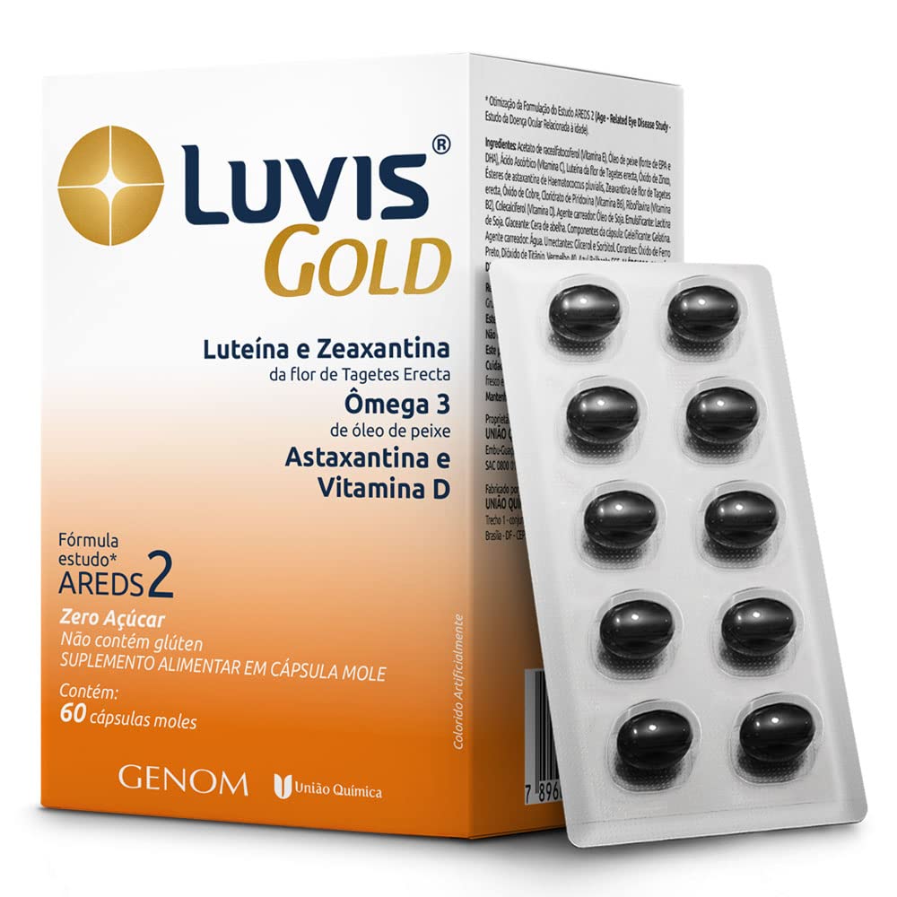 Luvis Gold c/ 60 Cápsulas | Amazon.com.br