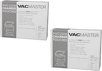 Amazon.com: VacMaster 3-Mil Vacuum Sealer Bags 2 - Pack 1000 Pouches ...